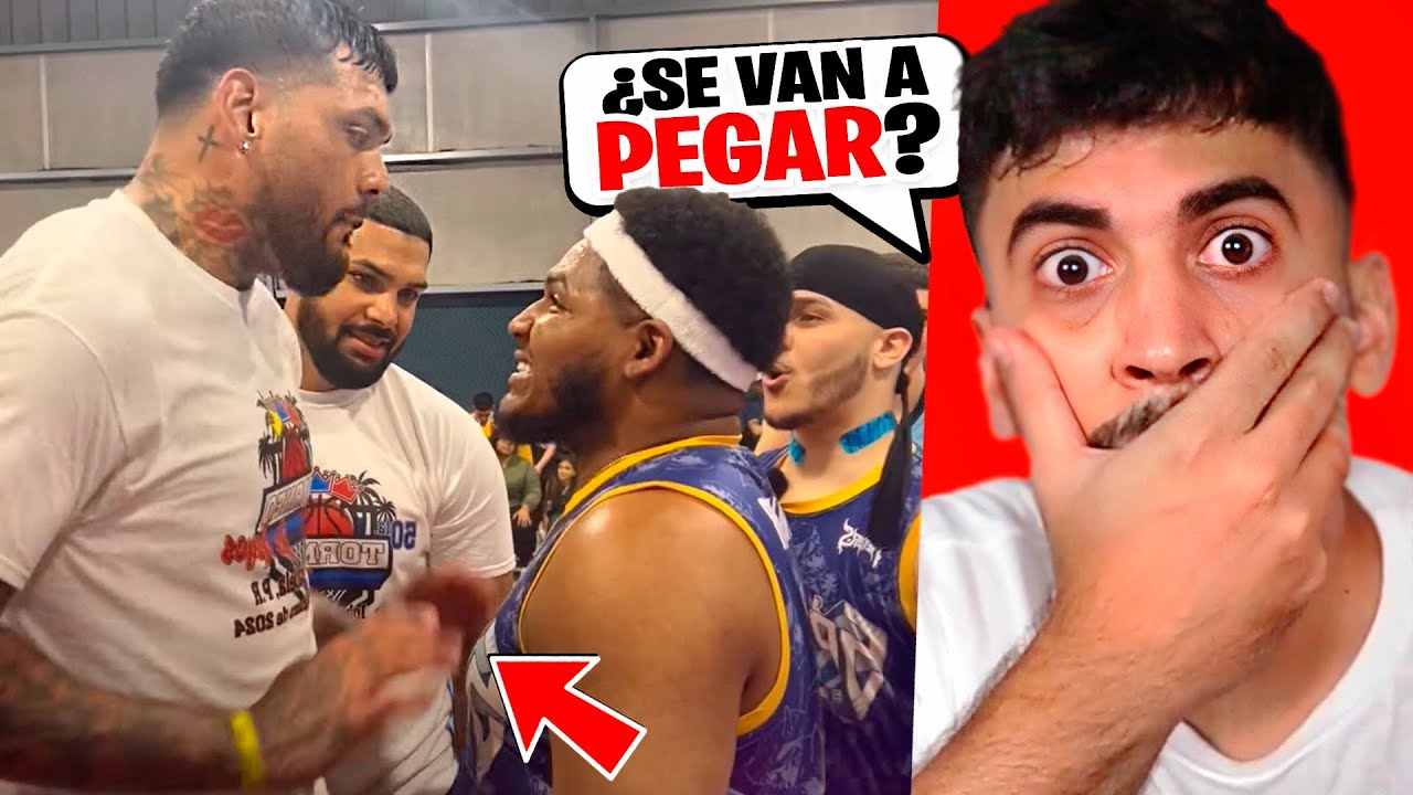 🏀 Se PELEAN Con Un PRO? Reaccionando A EASY SPLASH - YouTube