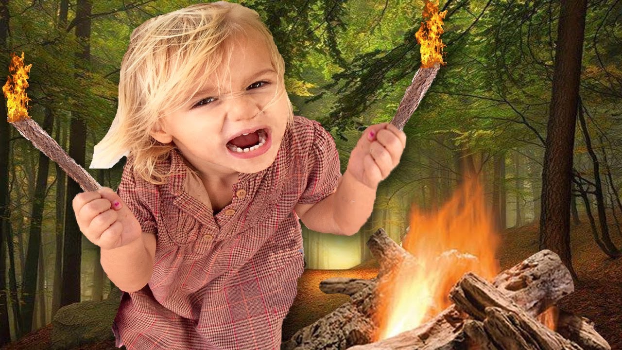 Our 3 Year Old Started A Fire!! (TheFourC's YouTube Family Fun!) - YouTube