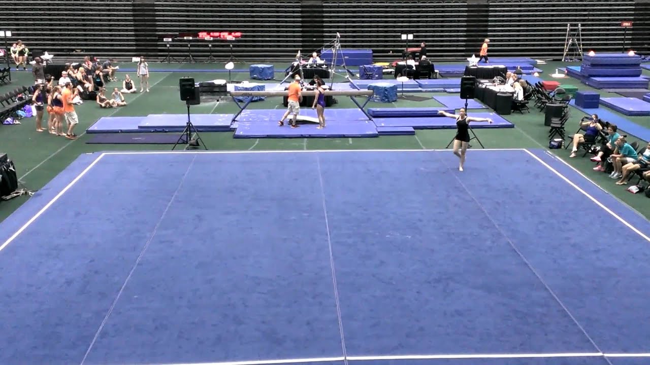 Jennifer Wardlow Blumig - Floor at Nationals (9.15) - June 16, 2013 ...