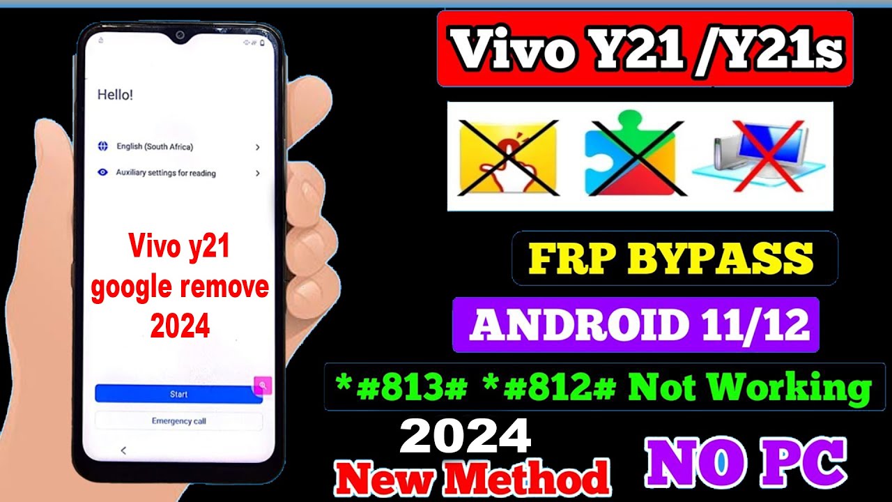 Vivo Y21/Y21T FRP Bypass Android 13 Without PC 2024 Vivo Y21 frp bypass ...