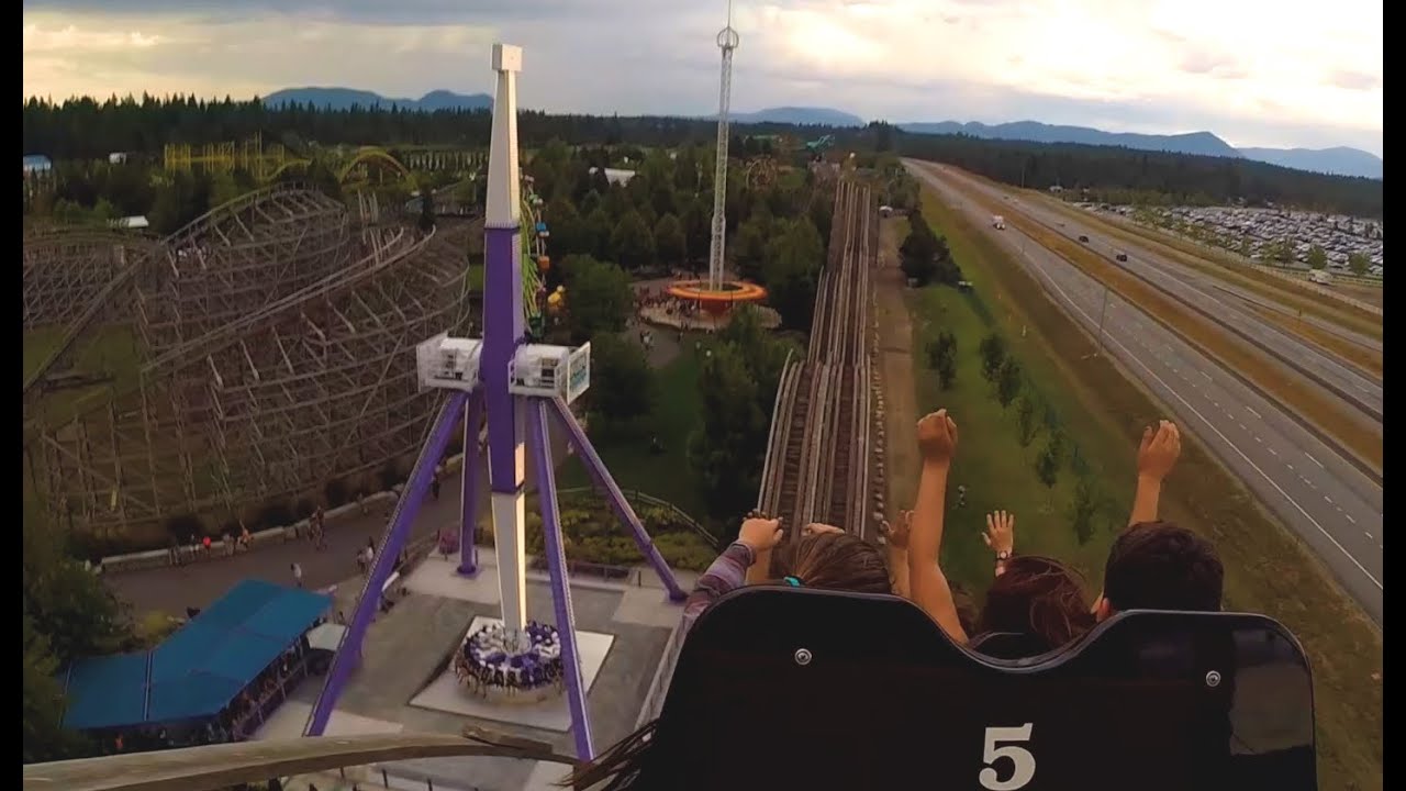 Timber Terror (HD POV) - Silverwood Theme Park - YouTube