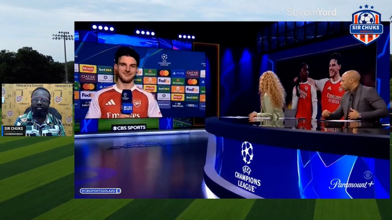 Are Arsenal Favorites for the UCL? 🏆 | Thierry Henry Interviews Declan ...
