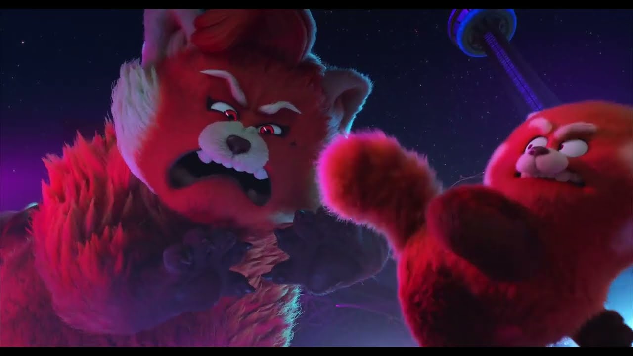 Pixar's Turning Red Panda Mom Angree Full HD - YouTube