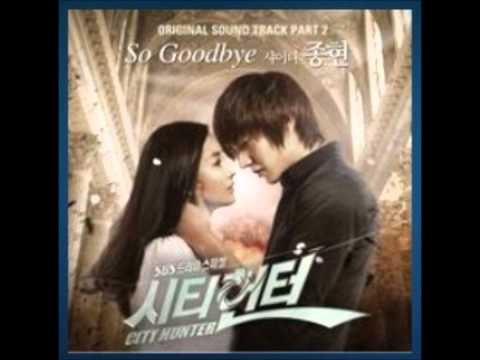 SHINee Jonghyun - So Goodbye (City Hunter OST)