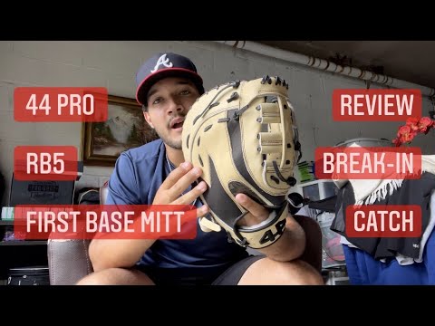 44 PRO FIRST BASE MITT | FIRST IMPRESSIONS - YouTube
