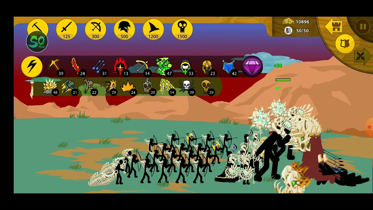 stickman war: weekly mission! - YouTube