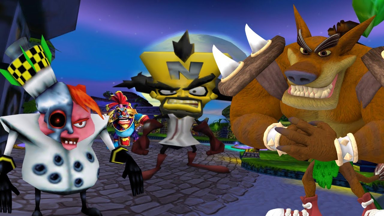 GBA Crash Nitro Kart (Team Cortex) Part 1 - Terra And Krunk - YouTube