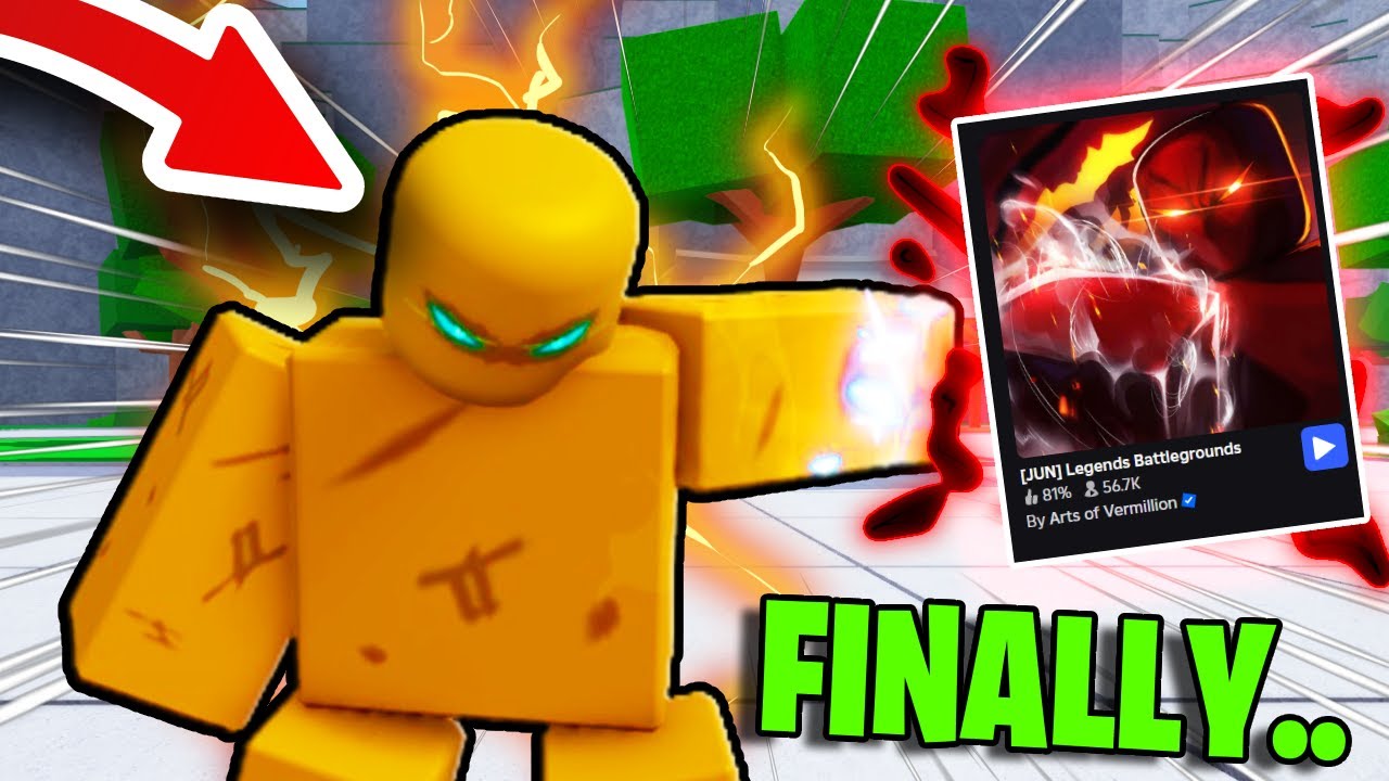 LEGENDS BATTLEGROUNDS FINALLY UPDATED AND ITS PEAK(FREE JUN + SHINJI ...