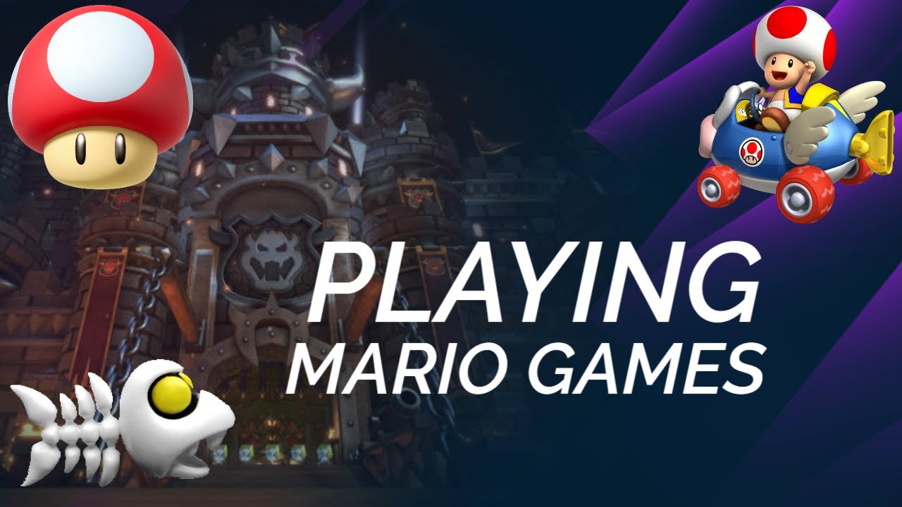 🔴LIVE! PLAYING SUPER MARIO AND MARIO KART!! - YouTube