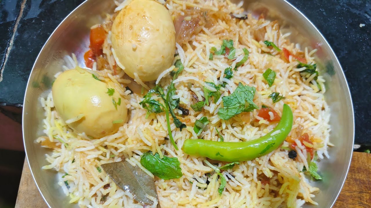 #restaurantstyle egg dum biryani#youtube #tasty ##cooking #food #recipe ...
