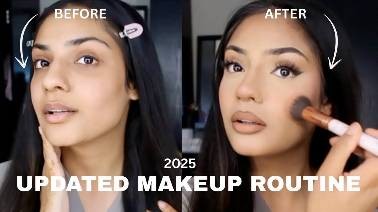 Updated everyday makeup routine | In depth makeup tutorial - YouTube