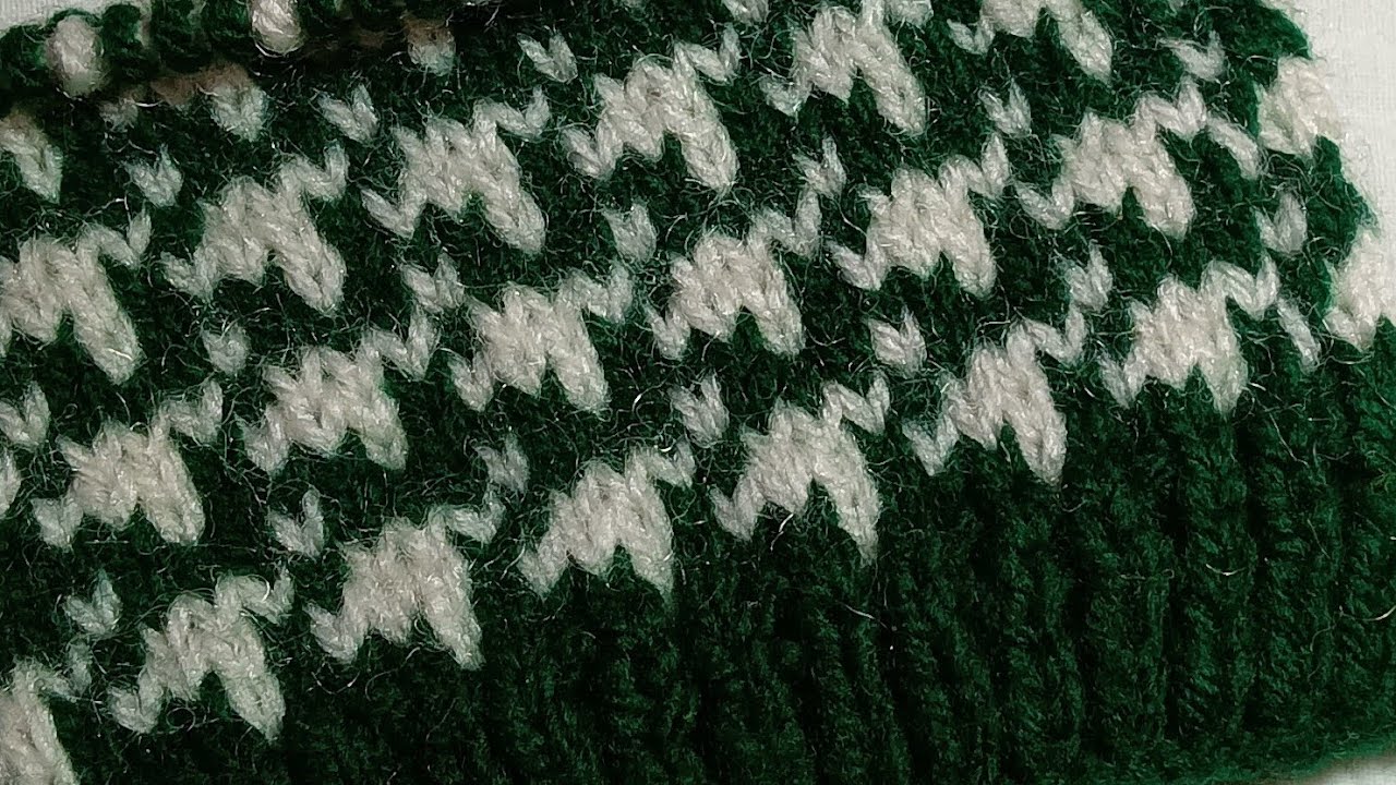 beautiful two colour knitting pattern for gents sweater cardigan ...