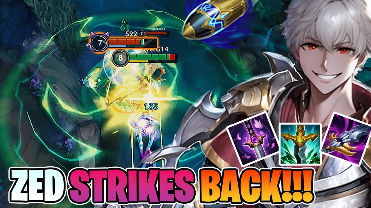 ZED Guide | How to Catch Up After Losing Your Lane: Full Gameplay Zed ...