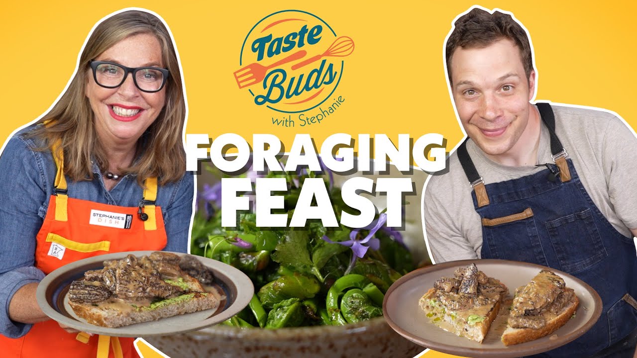 Foraging feast with Chef Alan Bergo: Taste Buds - YouTube