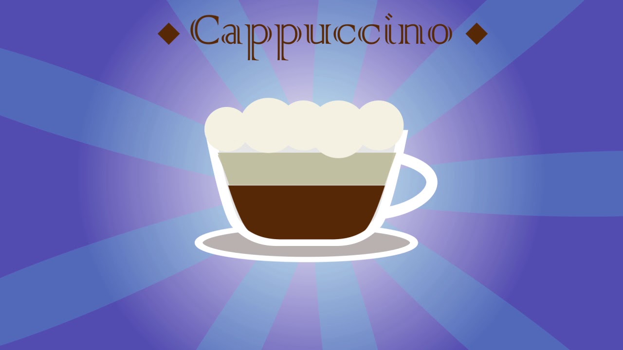 Motion graphics coffee first animation - YouTube