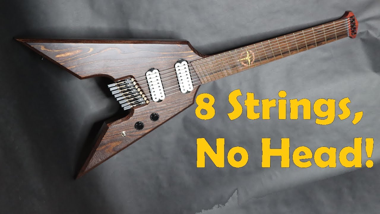 I Built an 8-String Guitar that is NOT a Super-Strat - YouTube