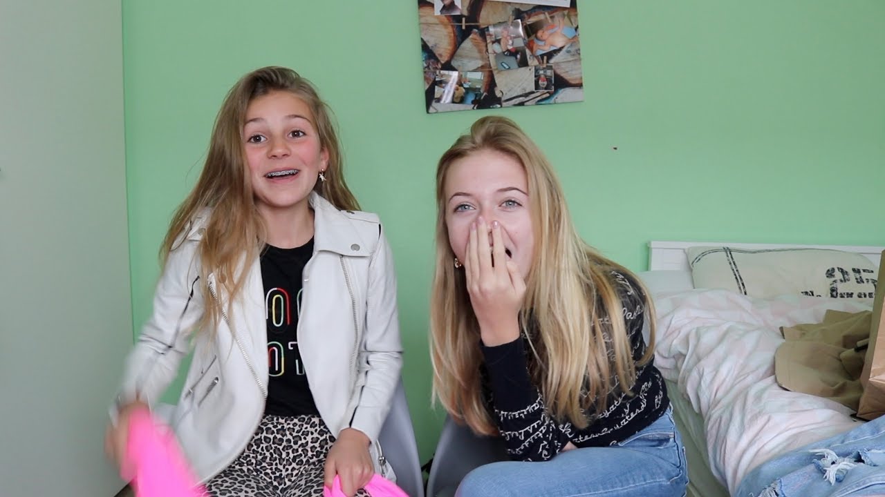 OUTFIT VOOR ELKAAR SHOPPEN MET NINA SCHOTPOORT | SENNA BELLOD - YouTube