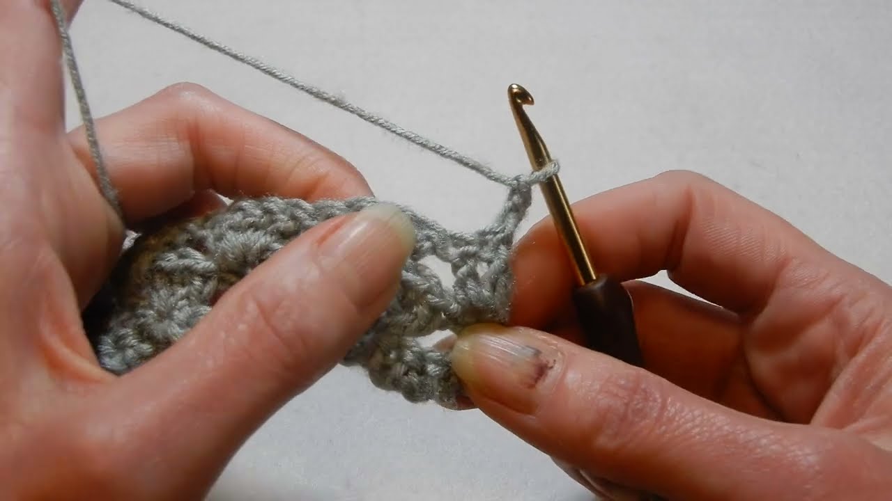 ONE ROW REPEAT CROCHET STITCH - YouTube