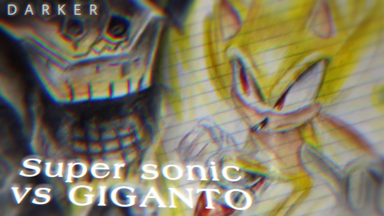 [Sonic Frontiers]Super Sonic Vs GIGANTO|Speedpaint - YouTube