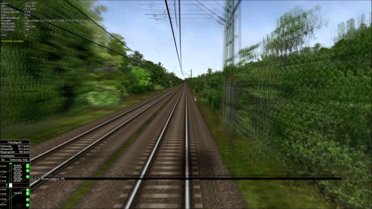 OpenRails Line Nr. 80 Part 1 (Budapest-Hatvan) - YouTube