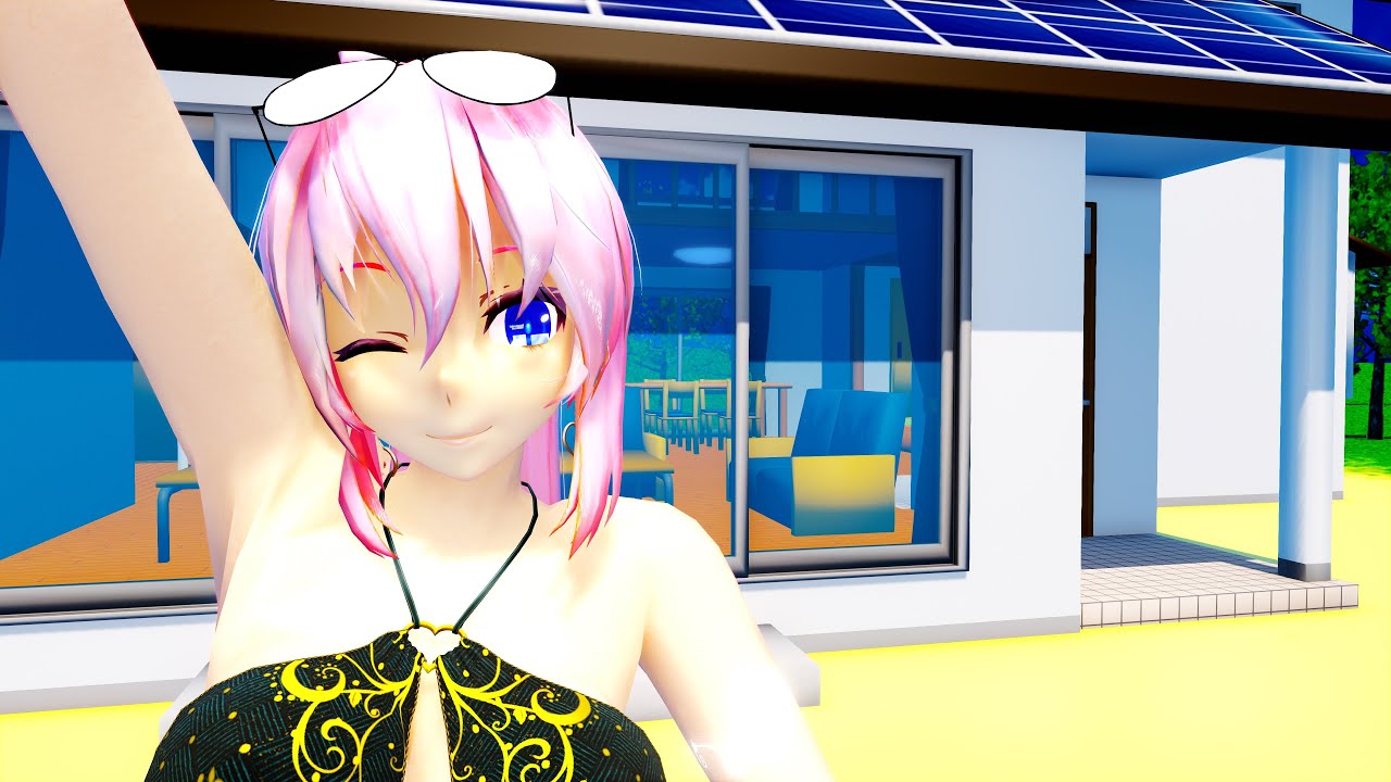 ビキニのTdaルカさんでGravity=Reality【MMD】 - YouTube