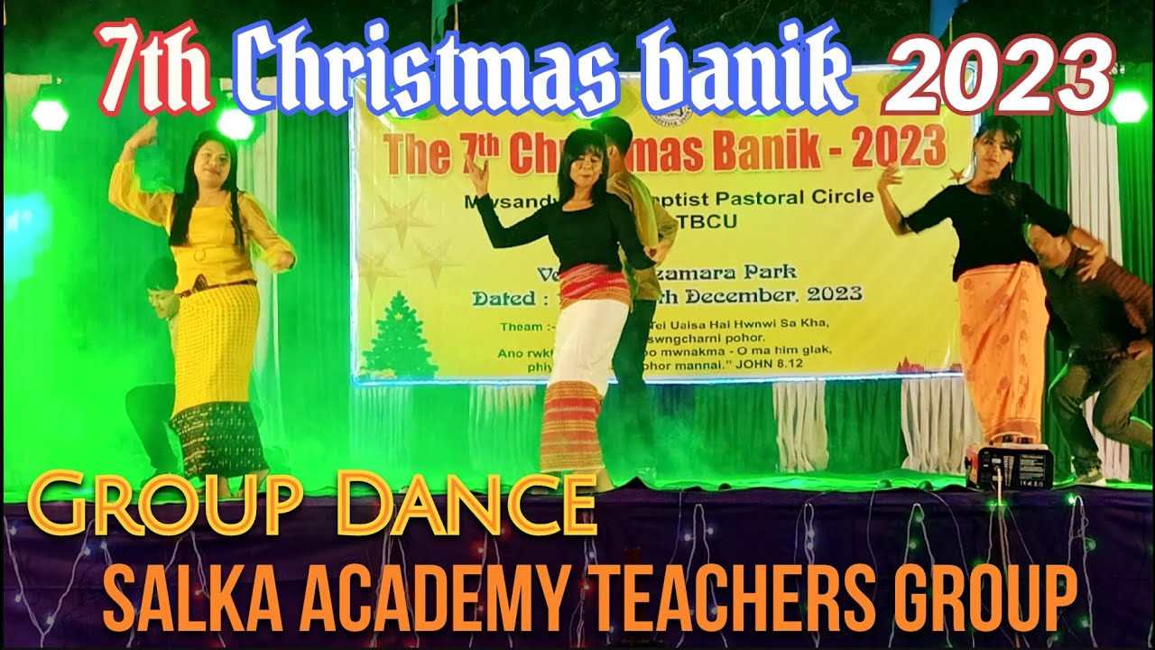 7th Christmas banik MKBPC || Salka academy teachers group ...