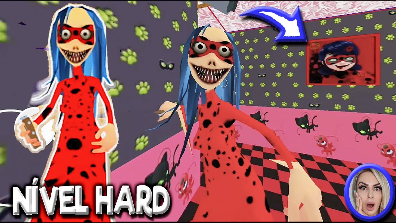MOMO LADY BUG NÍVEL HARD Scary Lady Momo Bug - YouTube