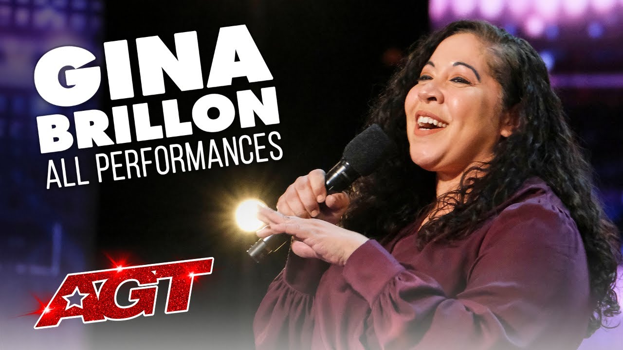 Gina Brillon | FINALIST | ALL Performances | America's Got Talent 2021 ...