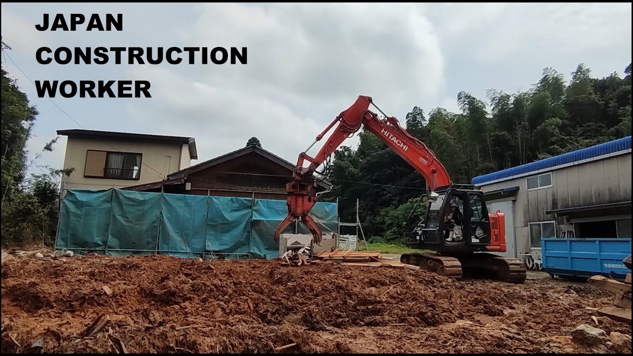 JAPAN CONSTRUCTION WORKER - YouTube