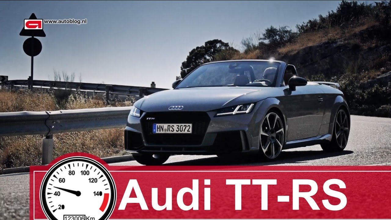 Sound: Audi TT RS 2016 - YouTube