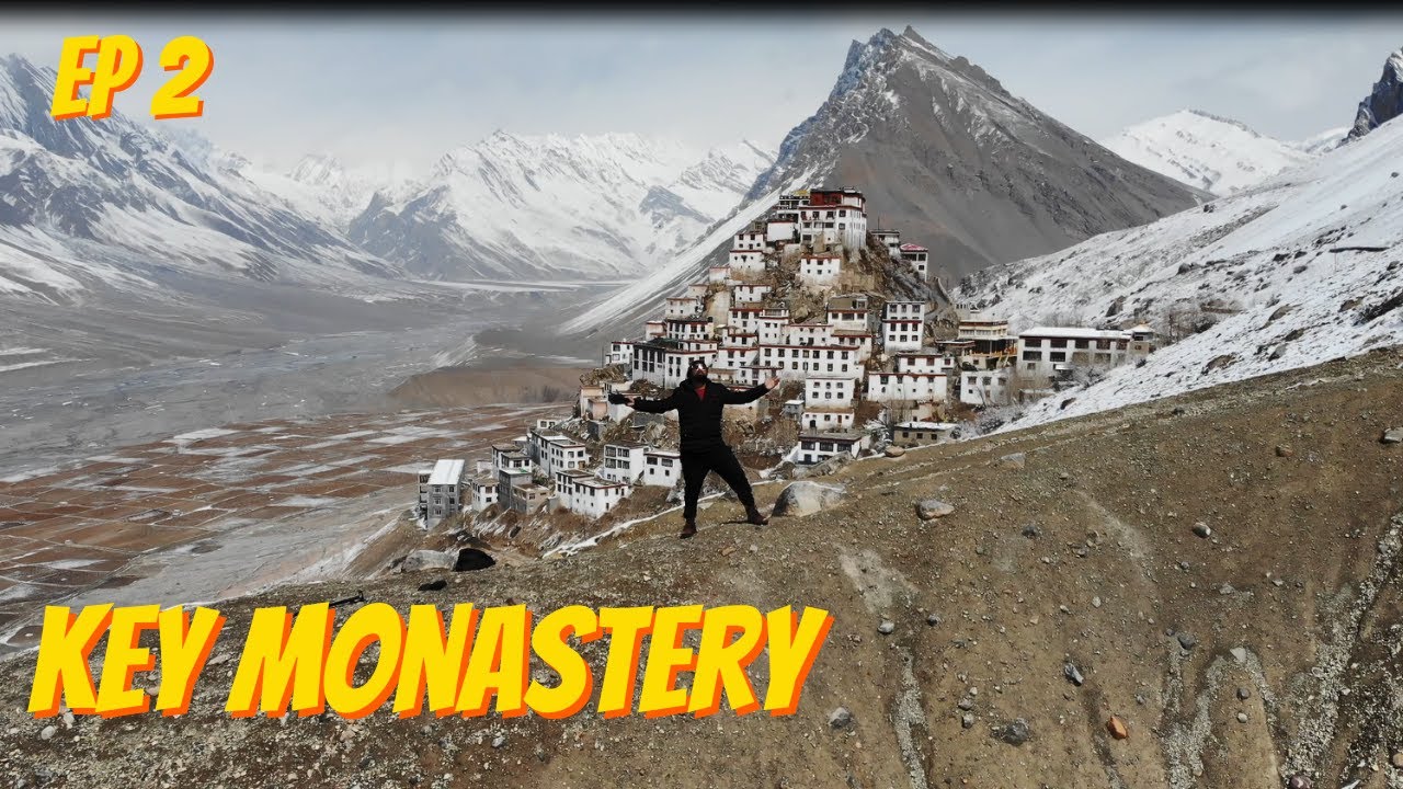 Snowy Key Monastery 2023 | White Spiti Valley | Kaza | Ep 2 - YouTube