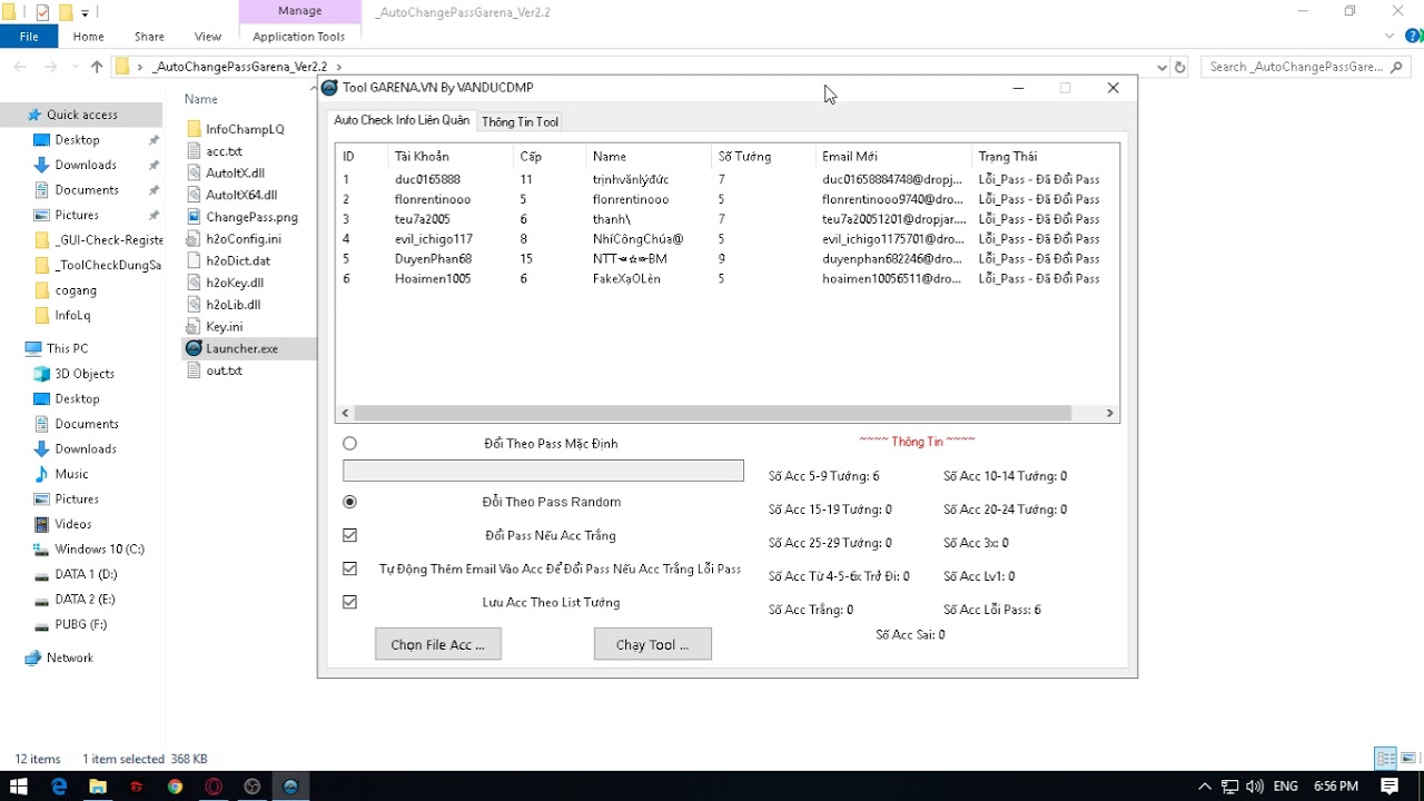 [Autoit] Tool Check Tướng Liên Quân Mobile - Tool Garena.Vn Ver 2.2 ...