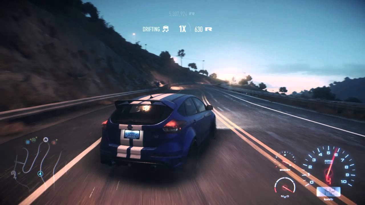 Need for Speed™ Focus RS drifting - YouTube