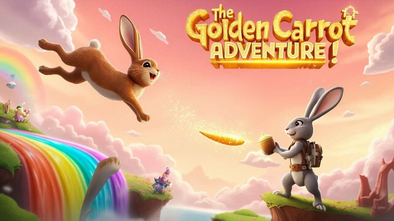 Jasper's Magical Leap: A Rabbit's Adventure to the Golden Carrot ...