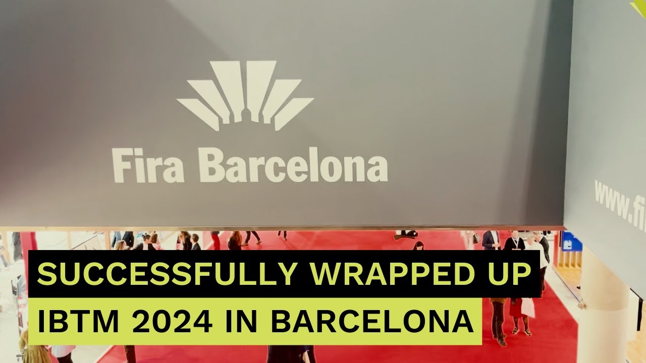 IBTM World 2024 Barcelona I Visual Europe Group - YouTube