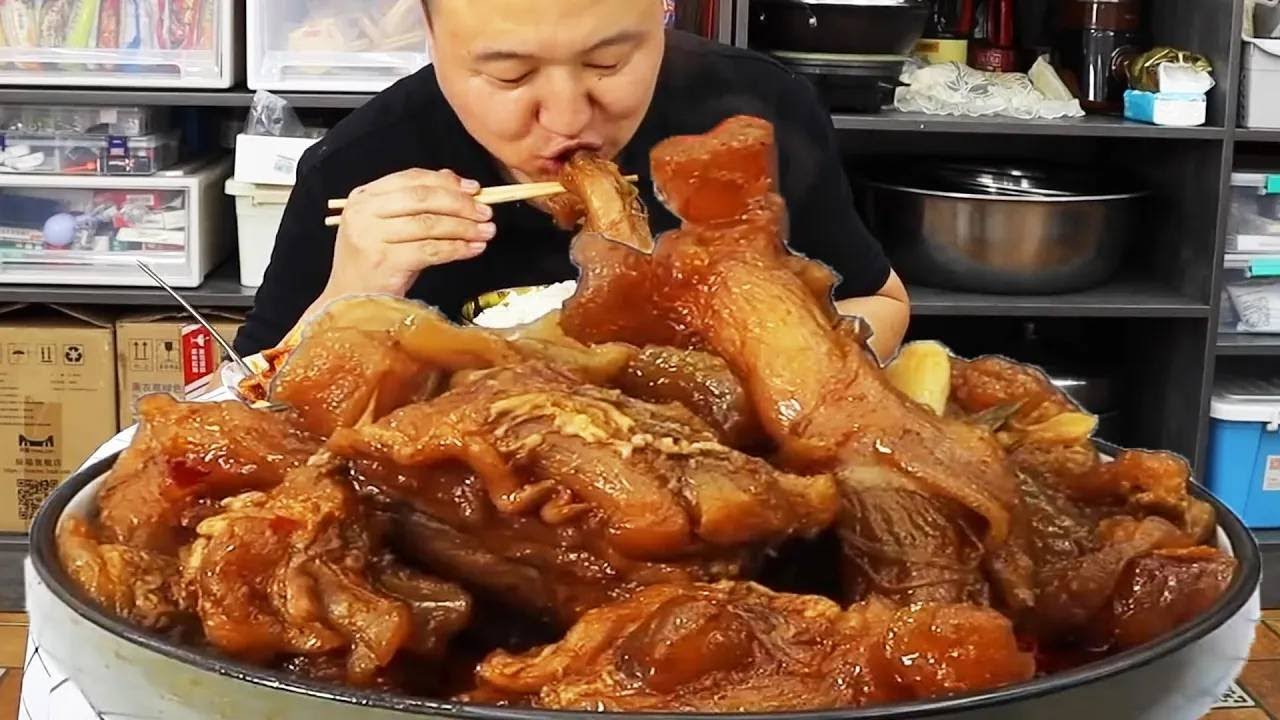 Spicy Stir-fried 4kg Beef Tendon In One Pot, The More You Chew, The ...