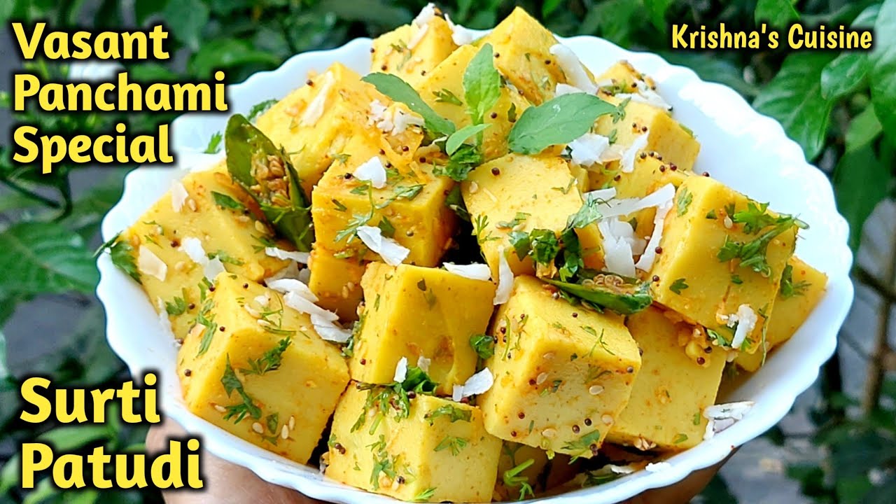 Vasant Panchami Recipe || Surti Patudi Recipe || Snacks Recipe ...