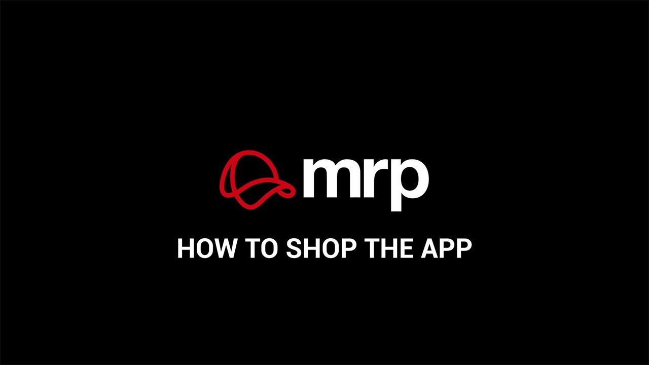 Let’s get shopping | The MRP App - YouTube