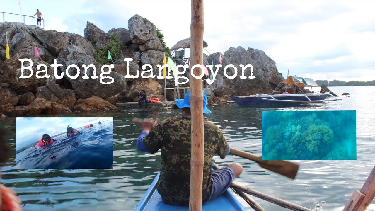 Vlog # 2 Tambac Beach and Batong Langoyon Escapade (Snorkeling) - YouTube
