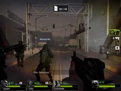 Left 4 Dead 2 - SWAT Team Versus The Passing - YouTube