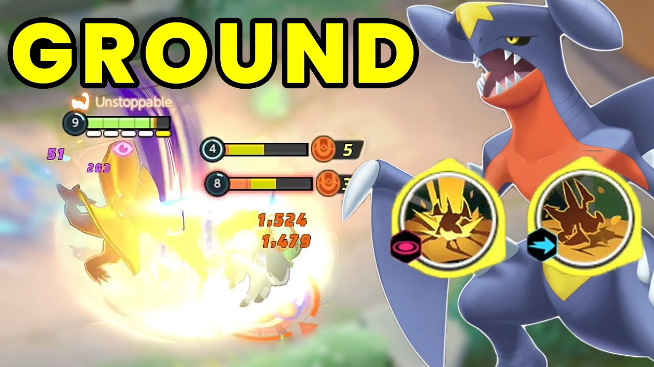 Ground Moveset is Better Than I Remember - Pokémon Unite Garchomp ...