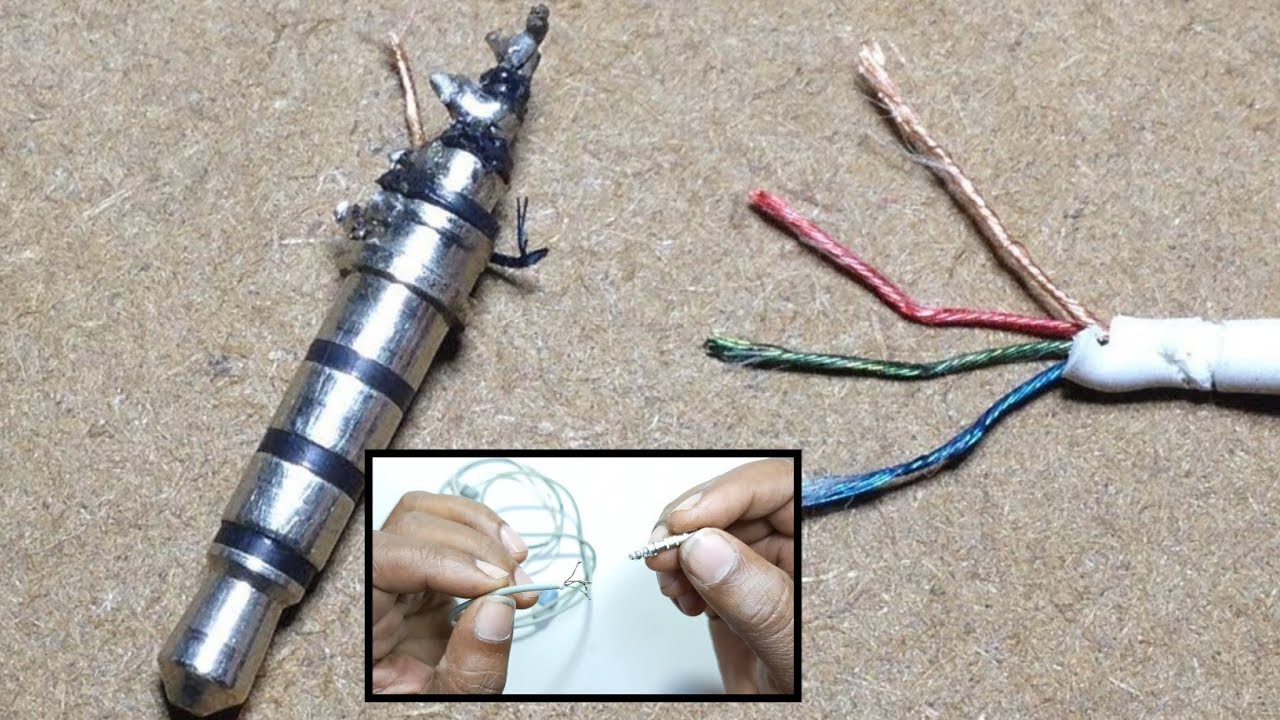 How To Repair Earphone || Fix Repair Headphone Jack | Azad Technical ...