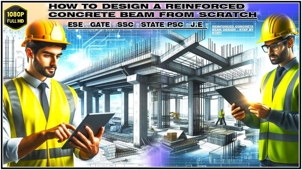 How To Design a Reinforced Concrete Beam From Scratch! - YouTube