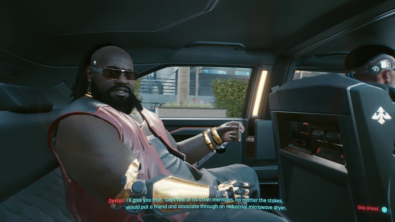 V Meets Dexter DeShawn - Cyberpunk 2077 - YouTube