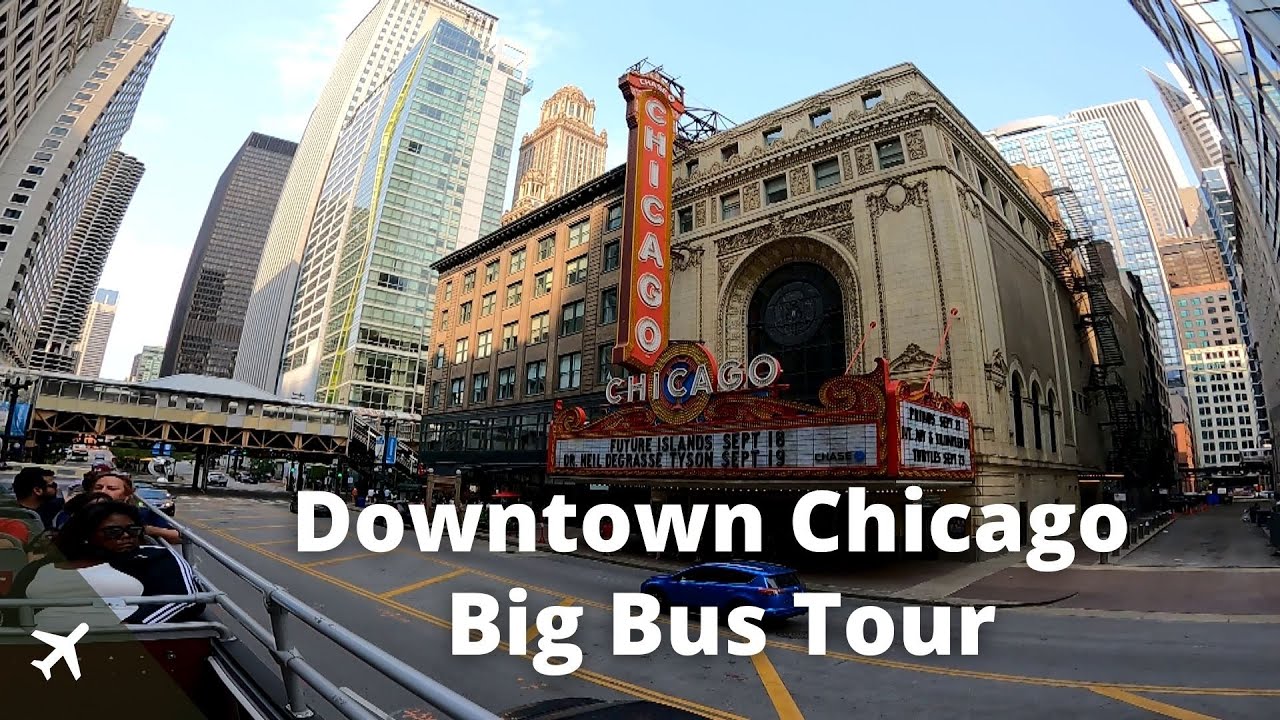 Downtown Chicago Big Bus Tour - YouTube