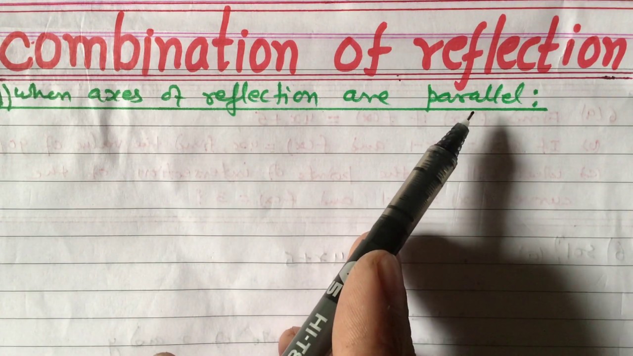 Theoretical explanation of combination of reflection ll Class 10 SEE ll ...