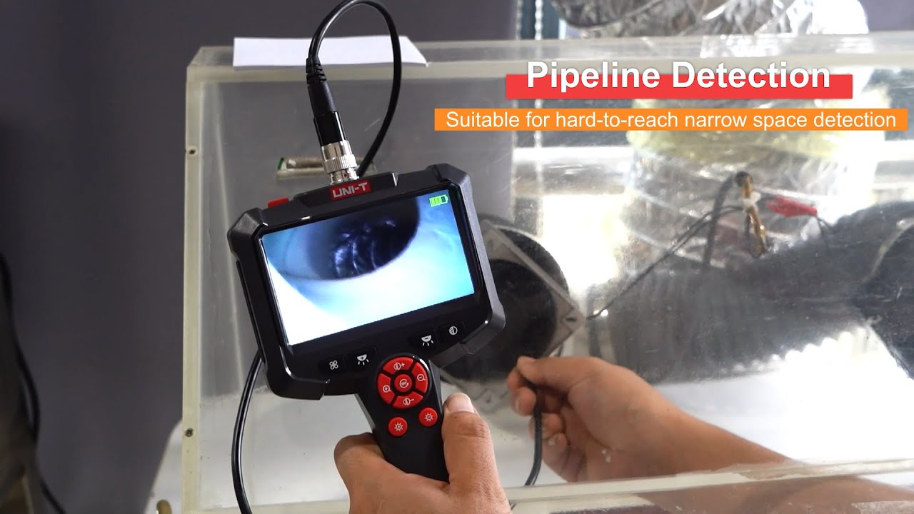 Unboxing & Demo: UT665P Single Lens Industrial Borescope Features - YouTube