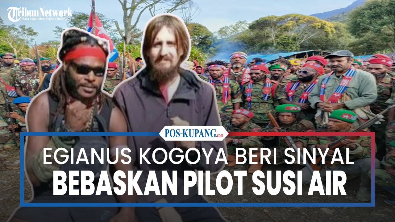 Egianus Kogoya Beri Sinyal Bebaskan Pilot Susi Air - YouTube