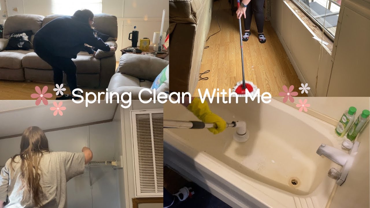SPRING CLEAN WITH ME// MOTIVATIONAL HOUSE CLEANING - YouTube