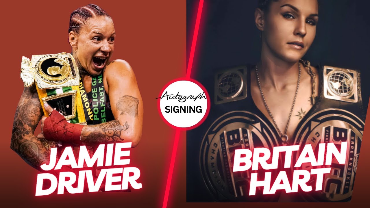 BKFC & BKB Stars Sign Exclusive Sports Cards at Lab 111 Sports - YouTube